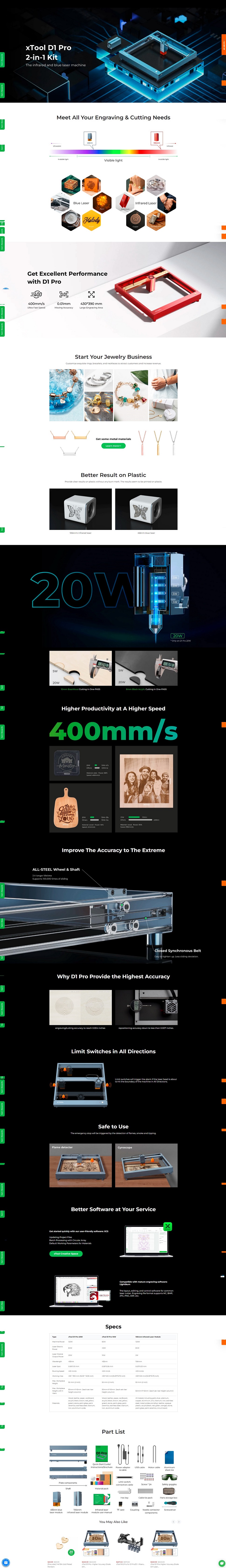 xTool, D1, Laser-Engraver, Laser-Cutter, Infrared