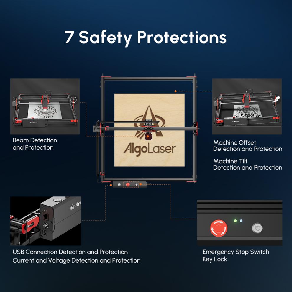 AlgoLaser DIY Kit Laser Machine-5W