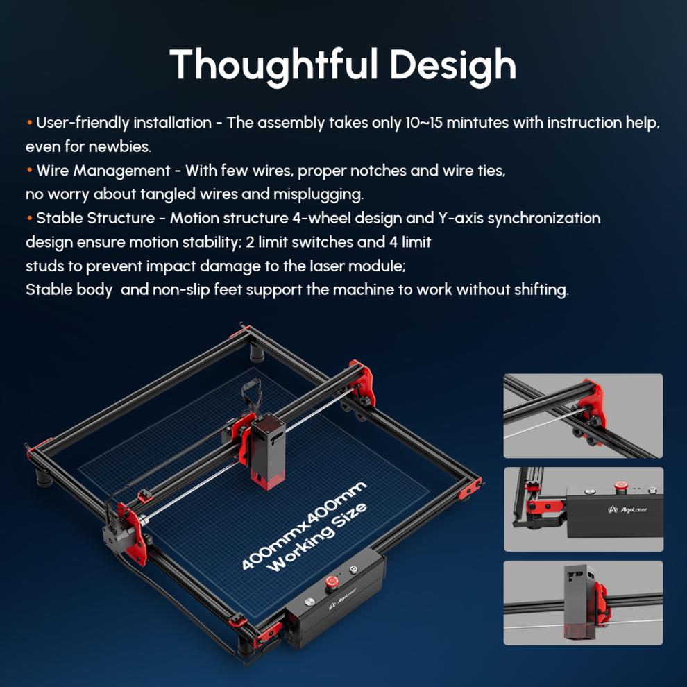 AlgoLaser DIY Kit Laser Machine-5W