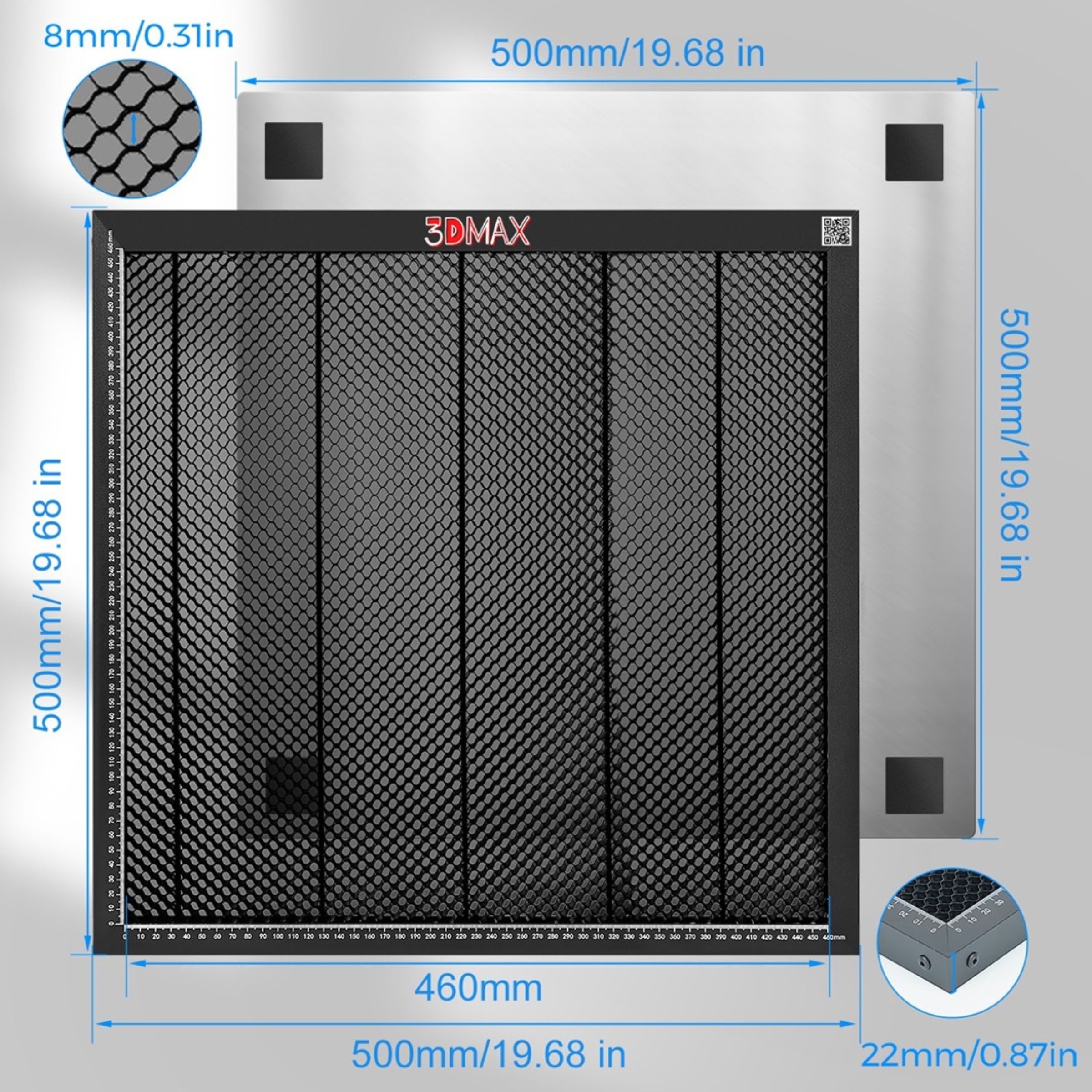 Honeycomb, Panel, 3dmax