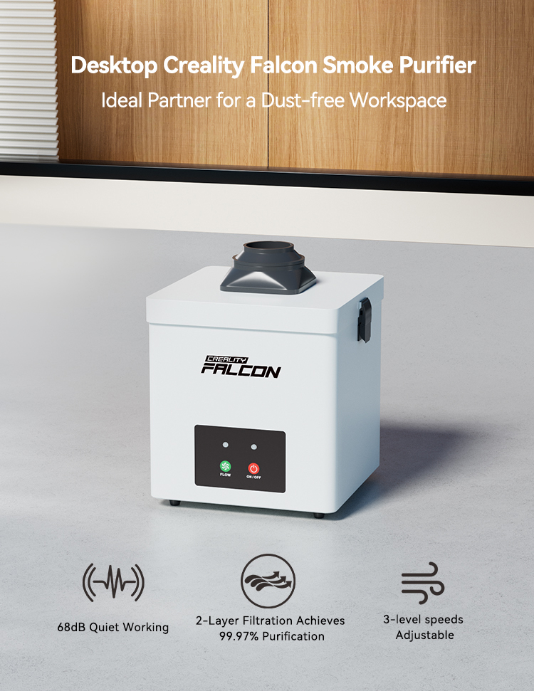 Creality Desktop Falcon Smoke Purifier YW45