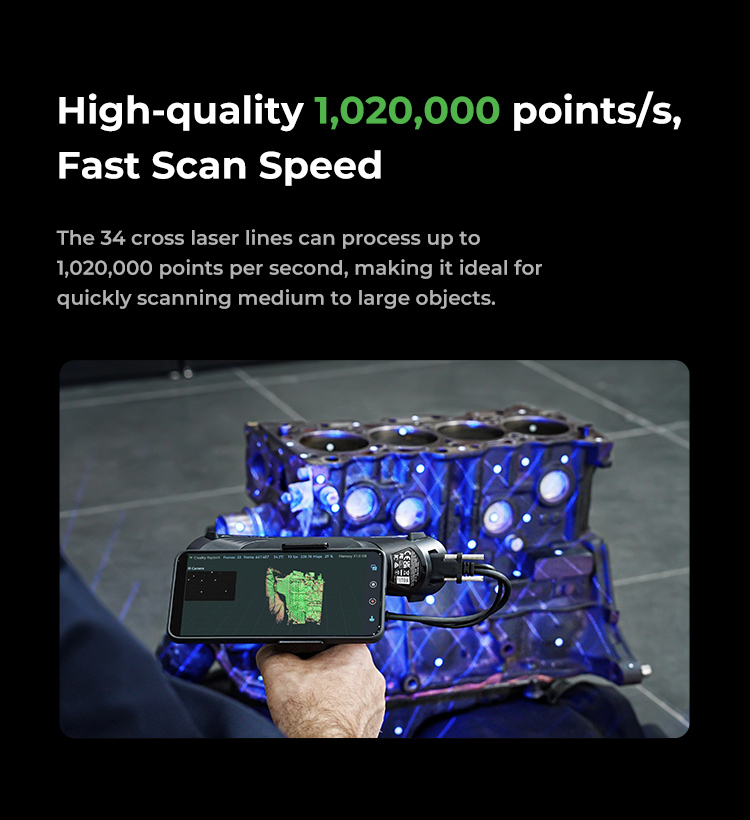 Creality RaptorX & Scan Bridge Kit 3D Scanner