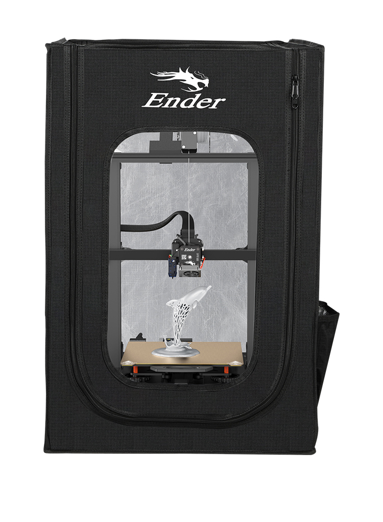 Ender Plus 3D Printer Enclosure- With interface to connect exhaust fan