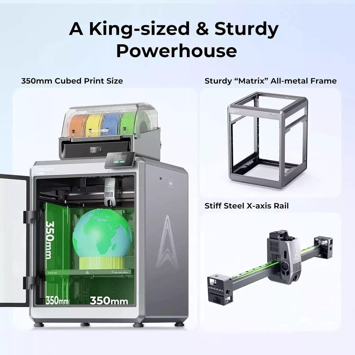 Creality K2 Plus and CFS Combo 3D Printer