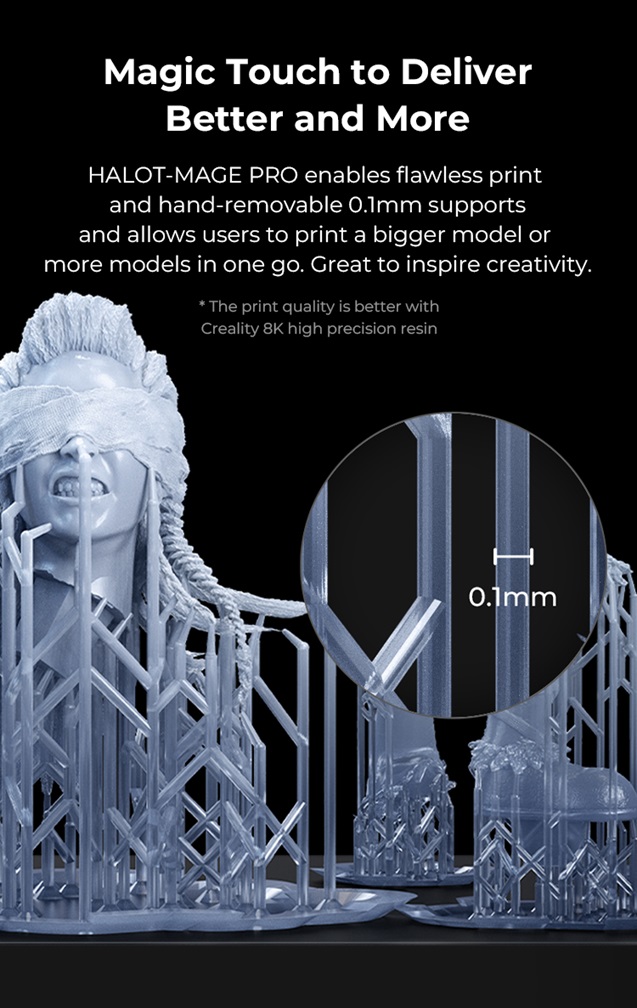 Halot, Mage, SLA, LCD, Resin, 3d-printer