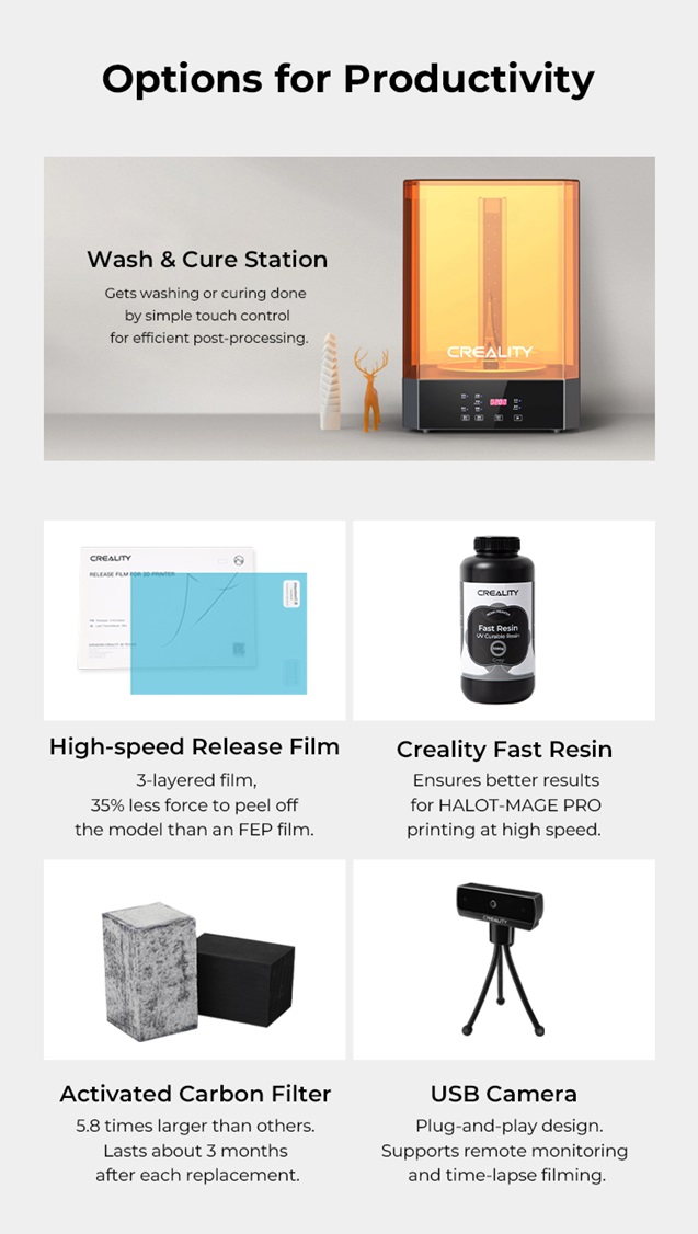 Halot, Mage, SLA, LCD, Resin, 3d-printer