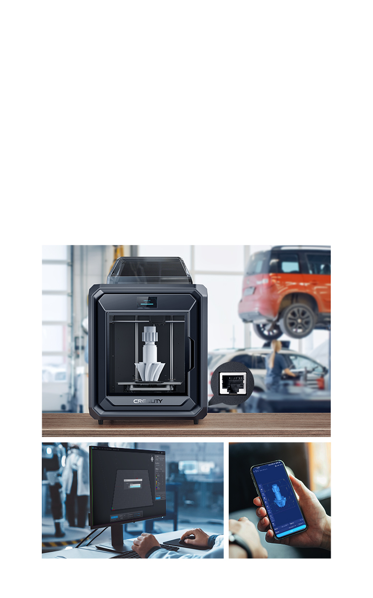 Creality Sermoon D3 High Stability Fully Enclosed Industrial Grade 3D ...