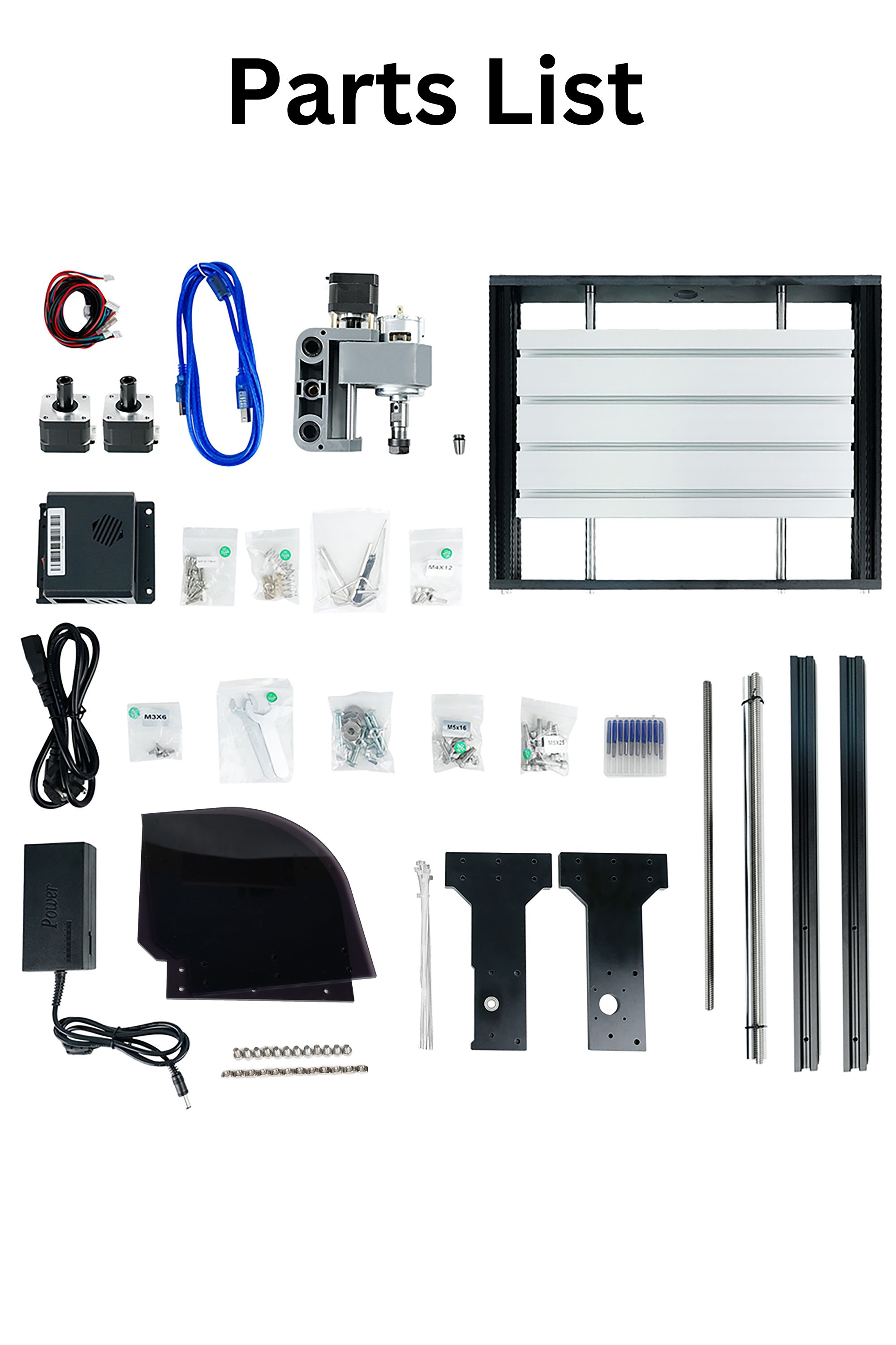 TT-Max 3018 CNC Router DIY with Acrylic Covers and Optional Laser Modules