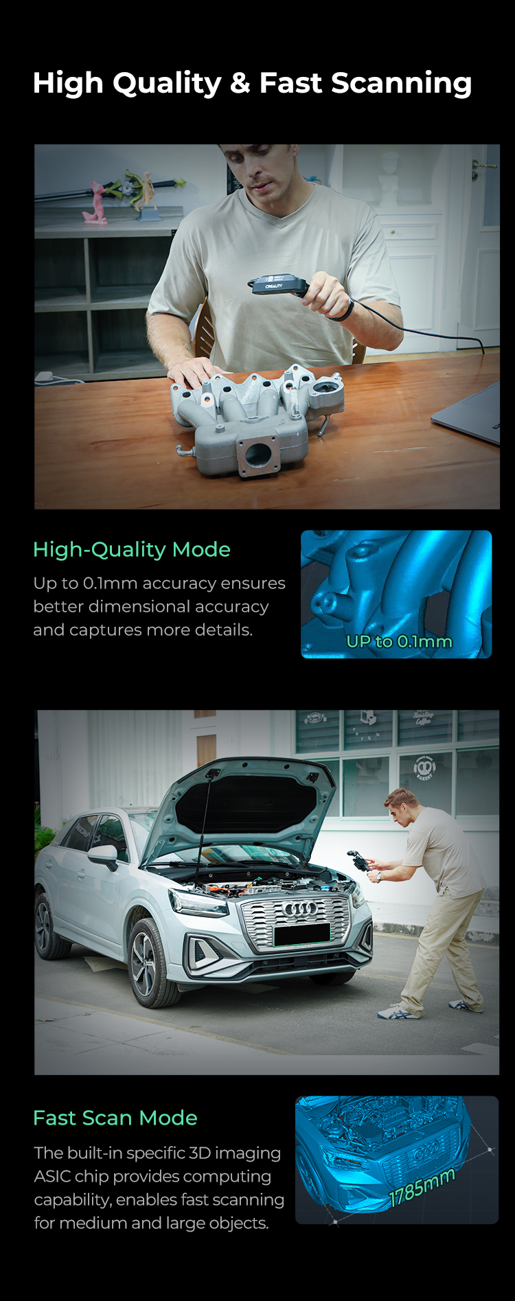 Creality SCAN Ferret Pro 3D Scanner