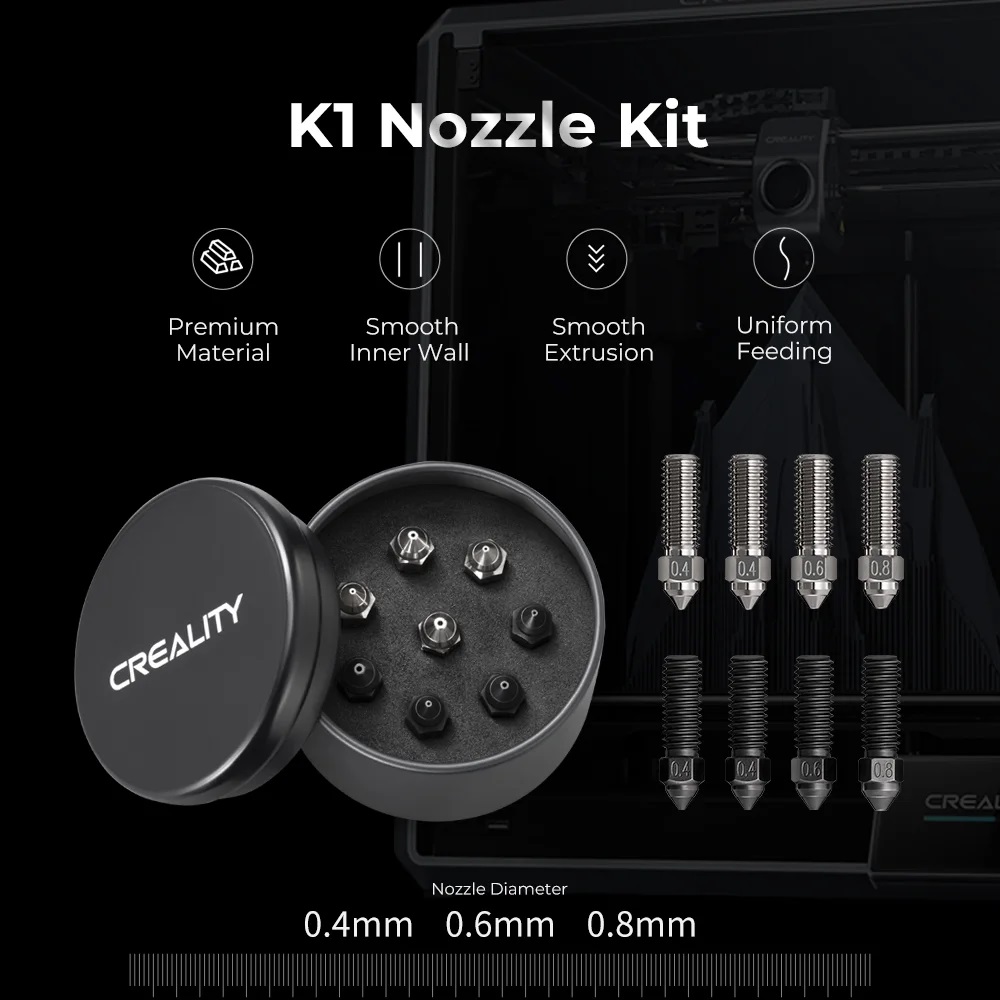 Creality K1 Premium Nozzle Set