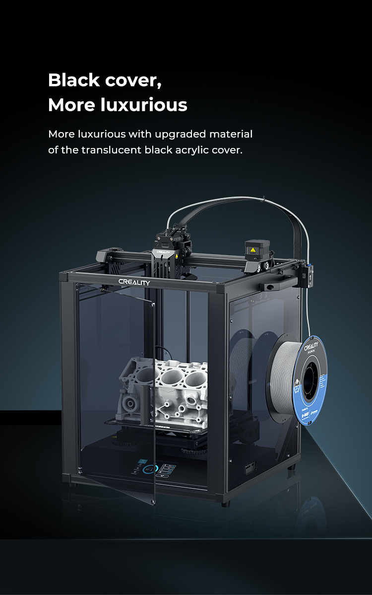 Ender-5, S1, acrylic-enclosure