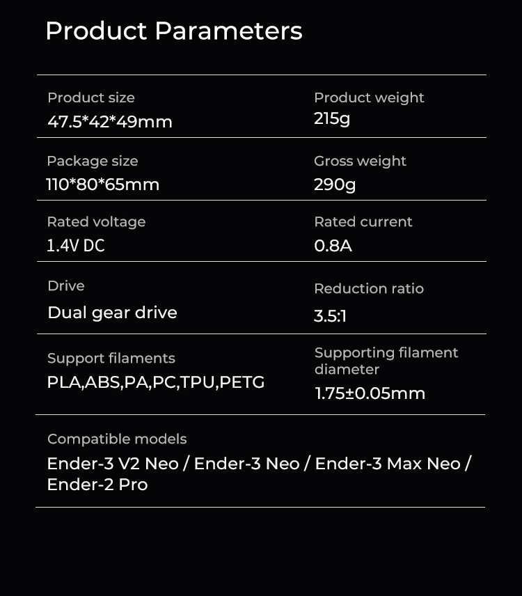 Creality Sprite Extruder SE NEO