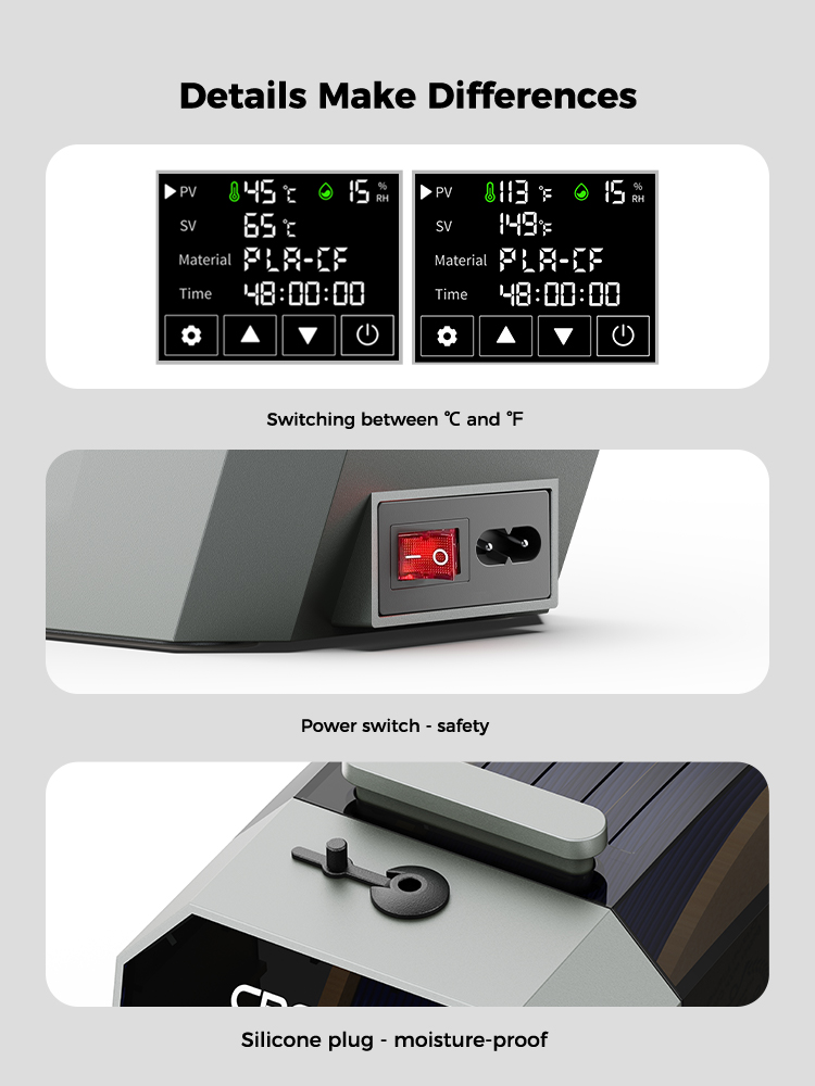 Creality Space Pi Filament Dryer Plus