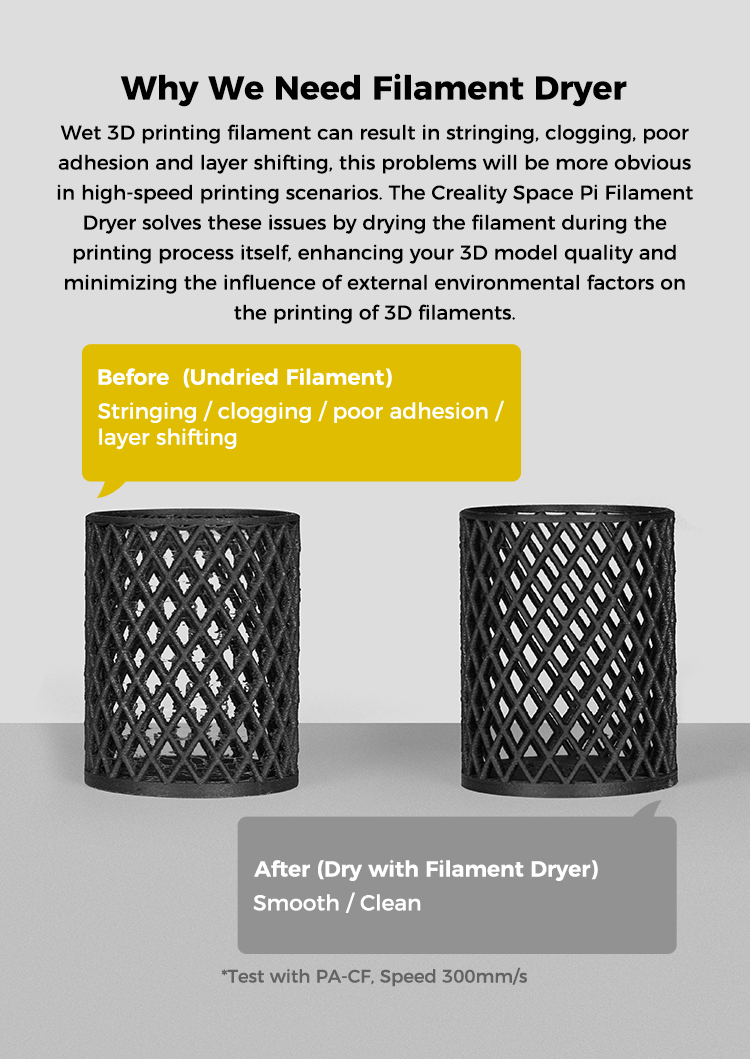 Creality Space Pi Filament Dryer Plus