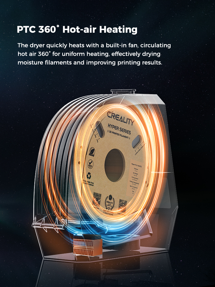 Creality Space Pi Filament Dryer Plus