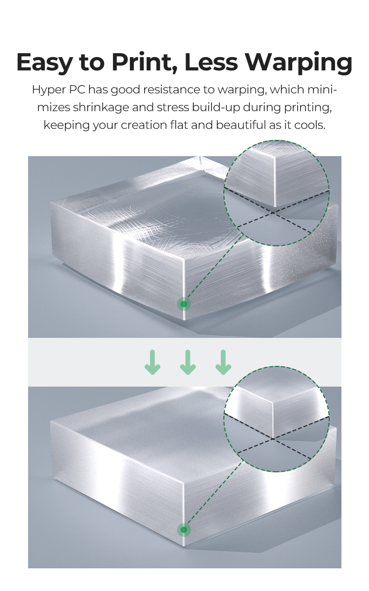 Creality Hyper PC Filament 1.75mm 1KG