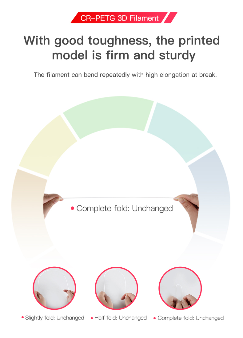 Creality CR-PETG 3D Printing Filament TRANSPARENT NZ