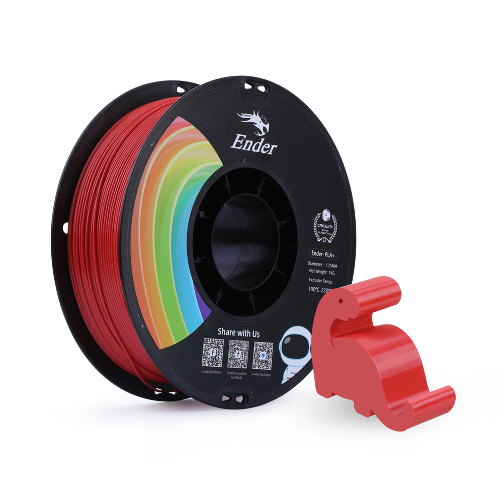 Creality Ender PLA+ Filament 1.75mm 1KG- RED